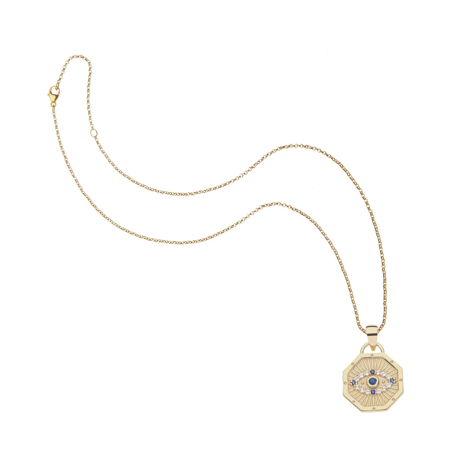 JANE WINCHESTER PROTECT EVIL EYE CLASSIC ROLO CHAIN